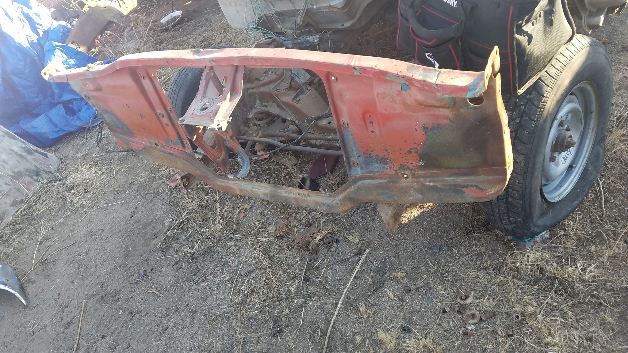 61 Impala radiator support | Impala Mac (Chevy Impala Used Parts 58-76)